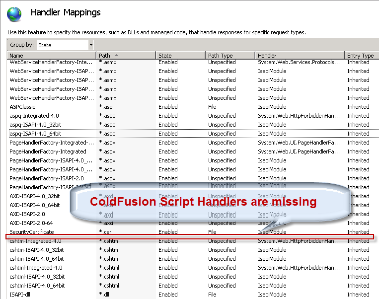 index.cfm not recognized as default document in IIS 7 after upgrading ... index.cfm not recognized as default document in IIS 7 after upgrading ...