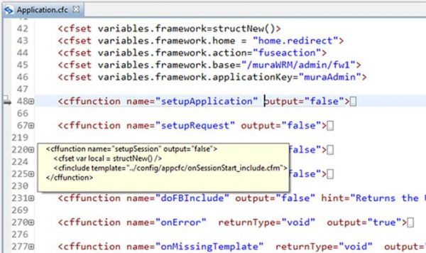 CFEclipse IDE For ColdFusion Development